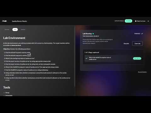 Laboratorio INE Samba Recon: Basics