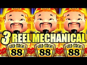 NEW! GOLD STACKS 88 (3-REEL MECHANICAL) & CHERRY RICHES Slot Machine (Aristocrat)