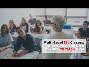 All You Need to Know When Teaching Multi-Level ESL Classes | ITTT | TEFL Blog