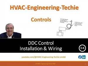HVAC Training Video for DDC Controls installation and wiring practices. Training Session C-5