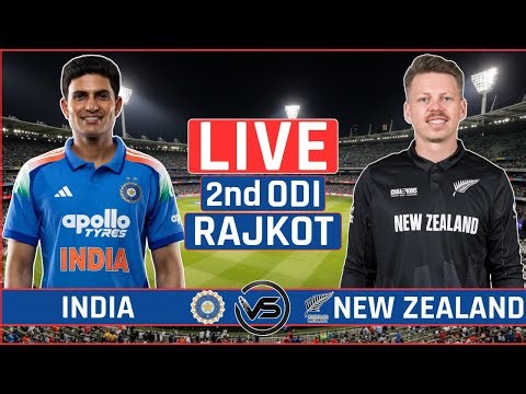 IND vs NZ 2nd ODI Live Match | India vs New Zealand 2nd ODI Live Scores & Commentary | India Batting