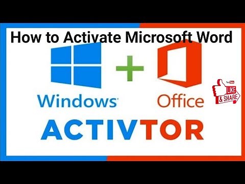 Paano Gamitin ang Office Activator | Paano E-activate ang Microsoft Word Office