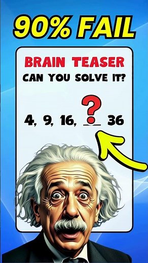 Math Puzzle Challenge 🧠 Are You a True Genius? Solve The Number Sequence! 🧩 #shorts