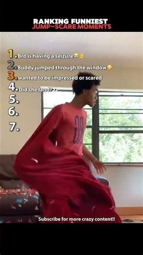 Ranking funniest jump scare moments ever 😭😳￼ #viralshort #dontlaught #funnypranks #shorts