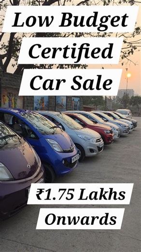 B Cars on Instagram: "Only ₹1.75 lakhs starting price of low budget certified cars for sale in thane Address : Prime Auto Works Office no. 230, 2nd floor, Lodha Signet A, Next to Lodha Amara Main Gate Kolshet road, Thane West 400607. Contact numbers : 9511176662 Google map location : https://maps.app.goo.gl/mrTomQ7pxyMC1g4P6 #usedcar #secondhandcar #preownedcar #viral #trending"