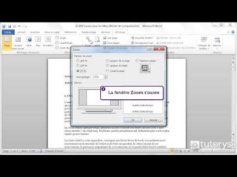 Comment utiliser l'aperçu avant impression avec Word 2010 ?