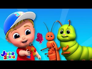 Bugs Bugs Bugs Song, Creepy Insects & Children Rhyme