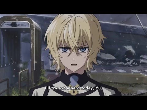 Owari no seraph - Mika vs Moon Demon Company
