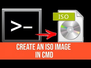 How to create ISO image with your files in cmd Windows