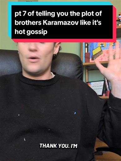 if you're interested in joining the discussion on the grand Inquisitor chapter, check out the link in my bio! pretty nuts that Dmitri just told on himself like that. I mean he's an honorable dude and all but the law doesn't care about your honor! #brotherskaramazov #dostoevsky #booktok