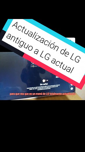 Actualización de LG antiguo a LG actual