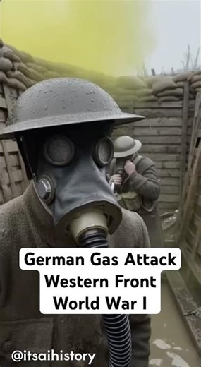 ☠️ WWI | German Gas Attack on the Western Front