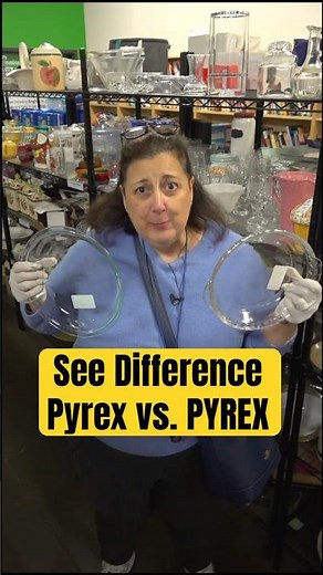 See Difference: Pyrex vs. PYREX Marks - Thrift Shopping with Dr. Lori
