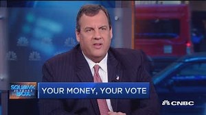 Zero interest rates leaves toolbox empty: Gov. Christie