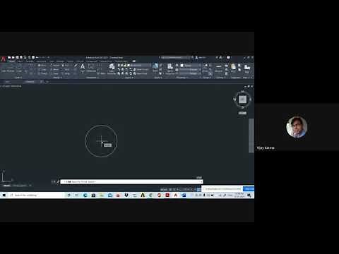 Orthographic Drawing of Nut and Bolt Head in AutoCAD