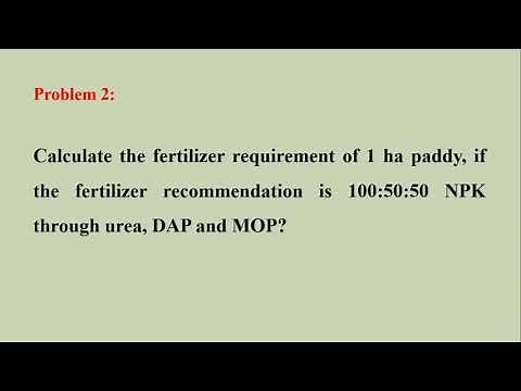 Fertilizer calculations//NPK recommended calculations//straight and complex fertilizer#agristarg