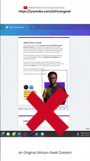 Easy Trick to Automatically add Page Numbers in Canva