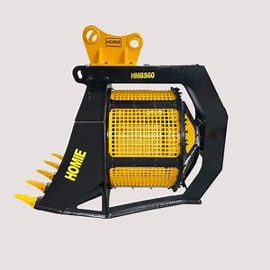 [Hot Item] New Digger Excavator Rotary Screening Bucket Excavator Riddle Bucket Shaker Bucket