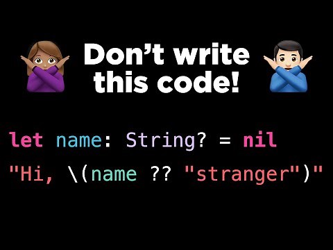 How to provide a default value in a String interpolation
