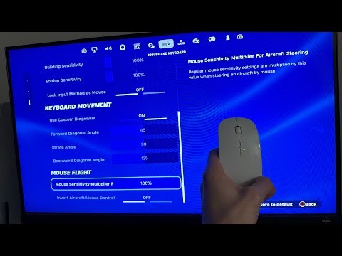 Fortnite: How to Change Mouse Sensitivity Multiplier For Aircraft Steering Tutorial! (Easy Method)