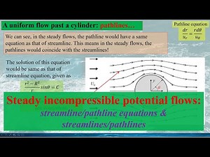 Steady incompressible flows: the streamlines & pathlines, and why they are coincident?