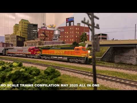 Full HO Scale Model Train Madness – May 2025 Highlights!