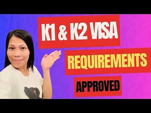 FILING K1 & K2 VISA REQUIREMENTS 2024 #k1visa #k1 #k2 #requirements #usembassy #file #filing