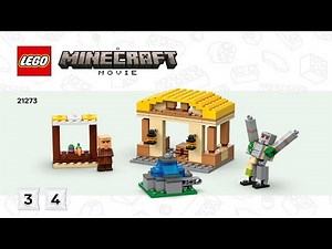 ⛏ LEGO Instructions ⛏ Minecraft ⛏ 21273 ⛏ The Ghast Balloon Village Attack ⛏ (Book 2)⛏