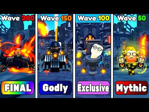 BOSS TOILET EVOLUTION🔥BOSS TOILET 5.0 vs ALL PAST VERSION🤯 | Endless Mode | Toilet Tower Defense