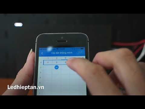 Hướng dẫn phần mềm LEDART điều khiển màn hình led trên điện thoại di động