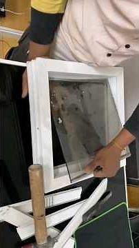 How to change/ fix upvc window glass #upvcwindow
