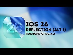 iOS 26 Reflection (Alt 1) Ringtone - Full HQ Sound | #enderpearlpilot #sonicdwell #eppsquad