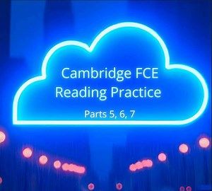 FCE Reading Practice Tests (parts 5, 6 & 7) | Answer Key   Vocabulary List | Cambridge ESL Exam Prep - Etsy UK