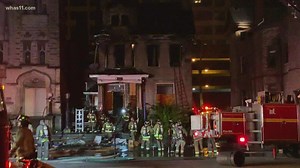 Vacant downtown Louisville building a 'total loss' after heavy fire