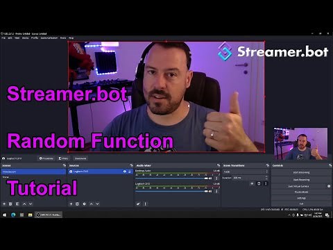 How to Use the Random Function in Streamer.bot: Quick Tutorial