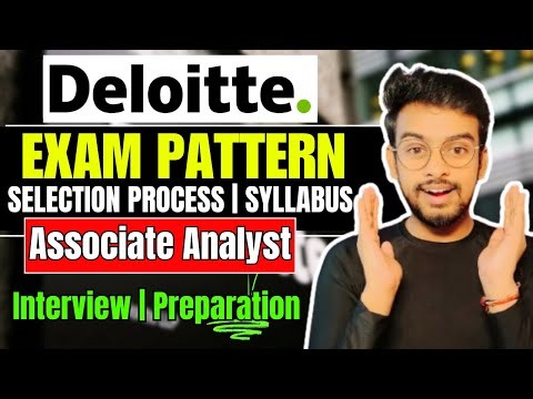 Deloitte Hiring Process Started | Exam Pattern | Interview | Associate Analyst | Fresher