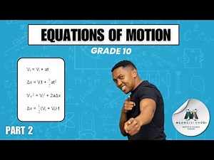 Grade 10 - Equations of Motion - Calculating a safe following distance | Relative velocity