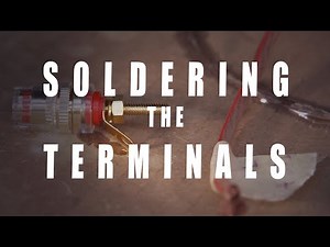 How to SOLDER speaker TERMINALS - The Trohet Speakers