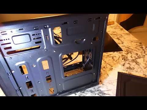 HEC HX210 Mini Tower Desktop Case, Unboxing, overview and review, teardown
