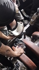 Installing thrust bearing of B&W ALPHA 405-26VO #pleaselikeshareandfollow #followers #friends @highlight | Alvin Enario