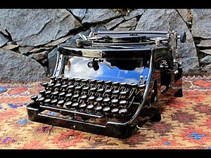 1940(?) Adler Model 17 Standard Typewriter