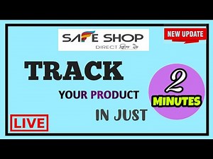 how to track safe shop product | track your safe shop products in just 2 minutes .