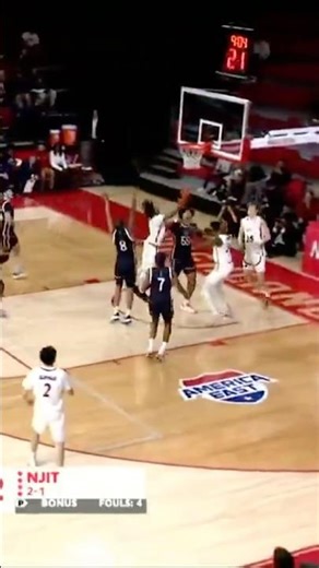 Nobody Could Catch Him! NJIT Basketball 2025 #shorts #basketball