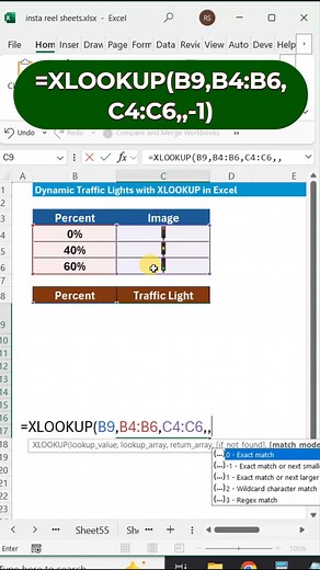 Learn how to create dynamic traffic light indicators in Microsoft Excel 365 using XLOOKUP. This tutorial shows you how to display automatic red, yellow, and green lights based on live data or conditions — perfect for dashboards, performance reports, and project tracking. Simple, visual, and fully dynamic! #Excel #ExcelTips #ExcelDashboard #ExcelTutorial #XLOOKUP #ConditionalFormatting #Excel365 #ExcelTricks #DataVisualization #ExcelSkills #KaushalAccounting #TheCoreSkills | KASH