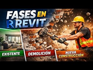 Aprende como hacer las Fases en Revit