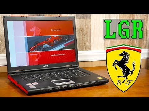 Acer Ferrari: The $2,000 Windows XP Laptop from 2005