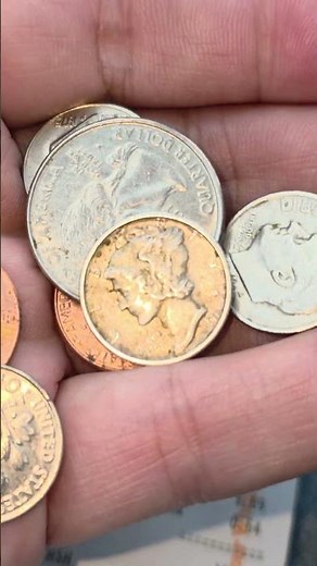 I was given a silver dime as change!!!