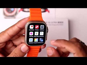 How to Change Time Format to 12 Hours in S8 Ultra Smart Watch