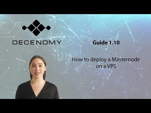 Guide 1.10 - How to deploy a Masternode on a VPS
