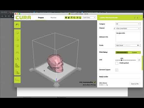 3d Printing CURA for Lulzbot Overview